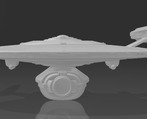 🖖 STO - Federation - Theseus-Prototype-class Miracle Worker Destroyer・Free STL File for 3D ...